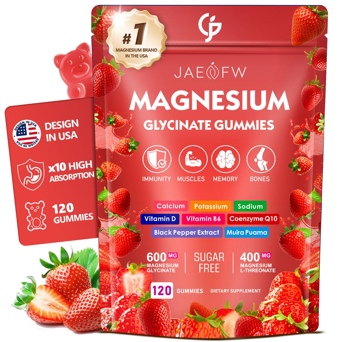 Magnesium Glycinate Gummies for relaxation