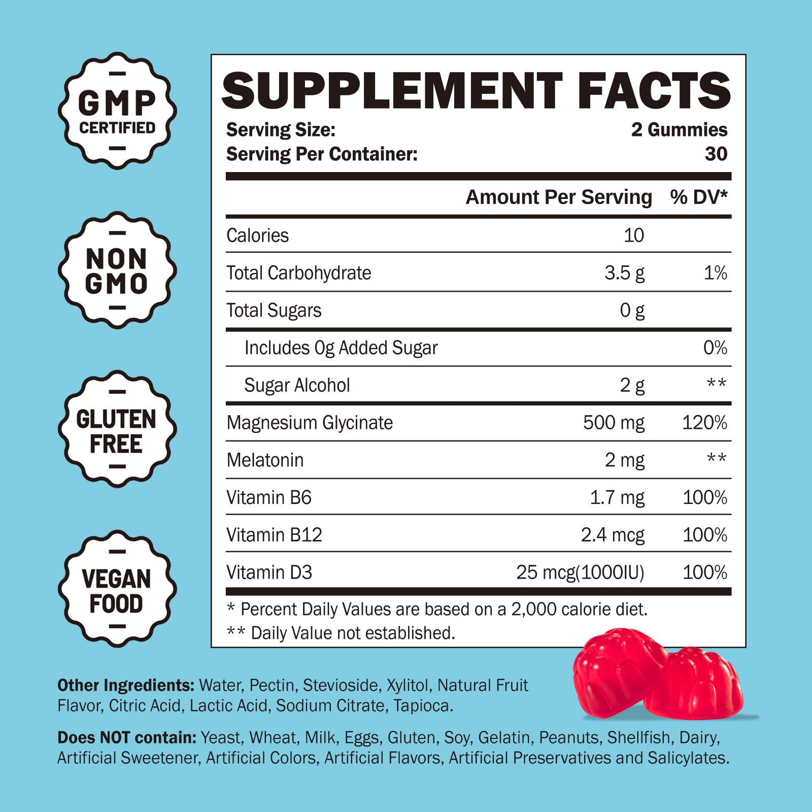 magnesium glycinate gummies for sleep
