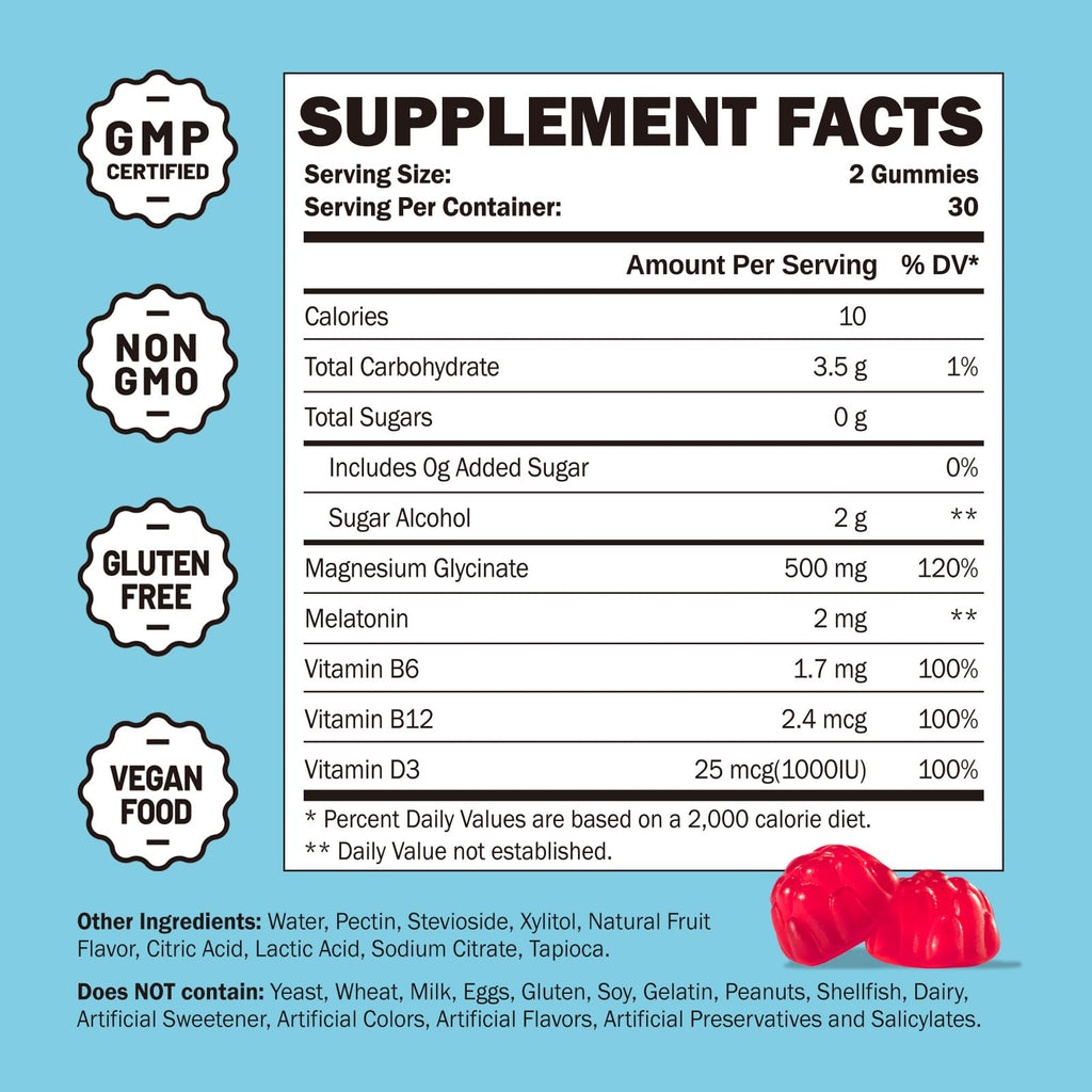 magnesium glycinate gummies for sleep