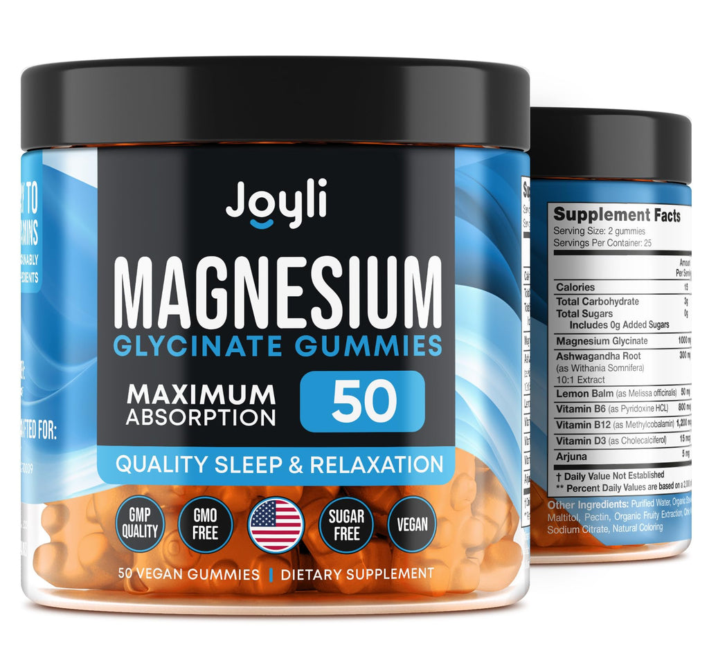 Magnesium glycinate gummies for sleep