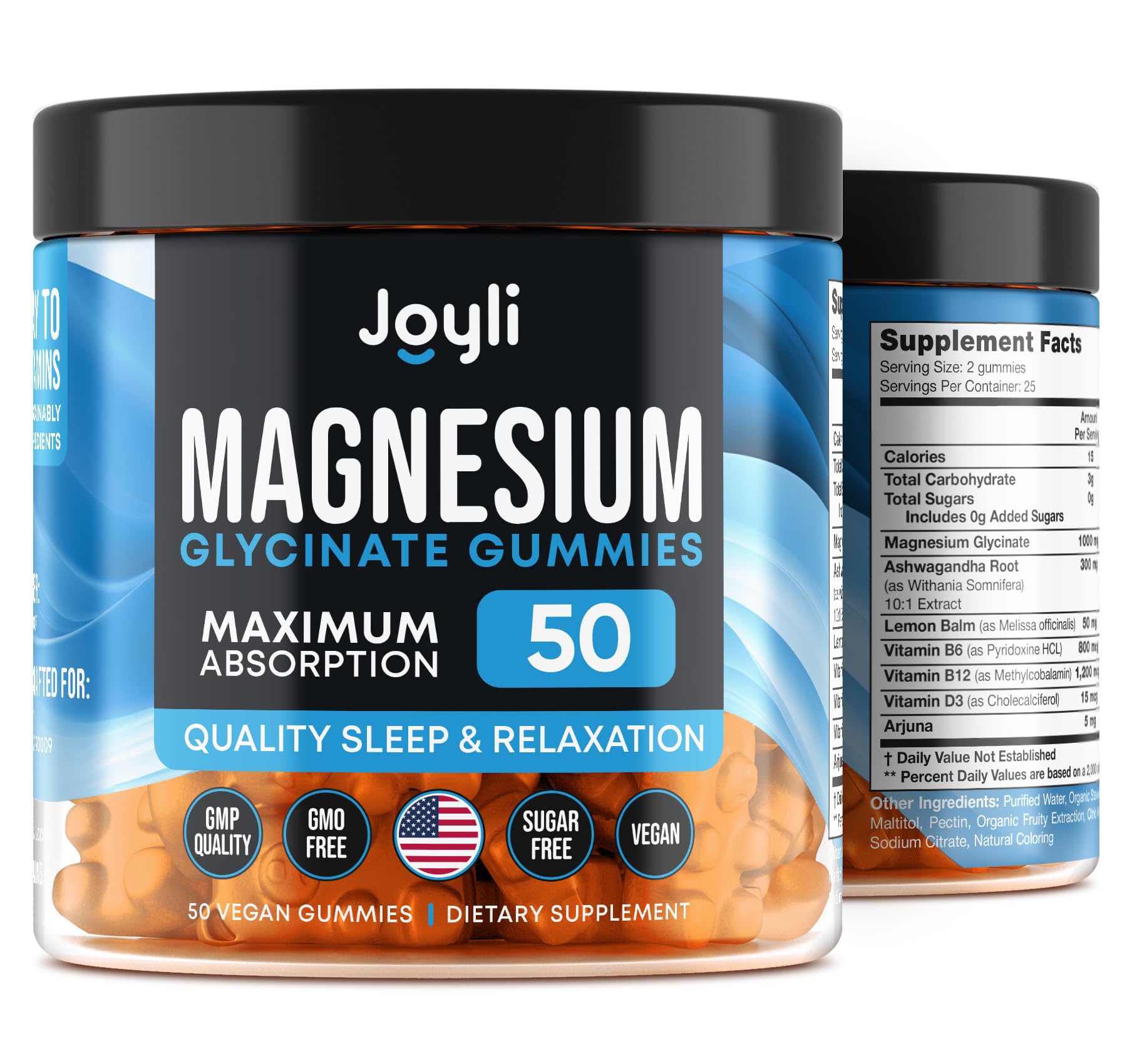 Magnesium glycinate gummies for sleep