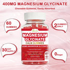 Magnesium glycinate gummies for stress relief