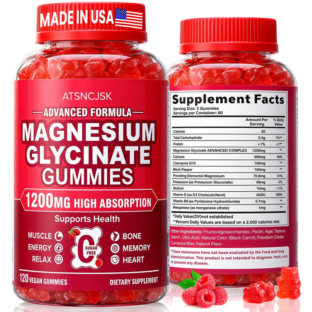 Magnesium Glycinate gummy supplements