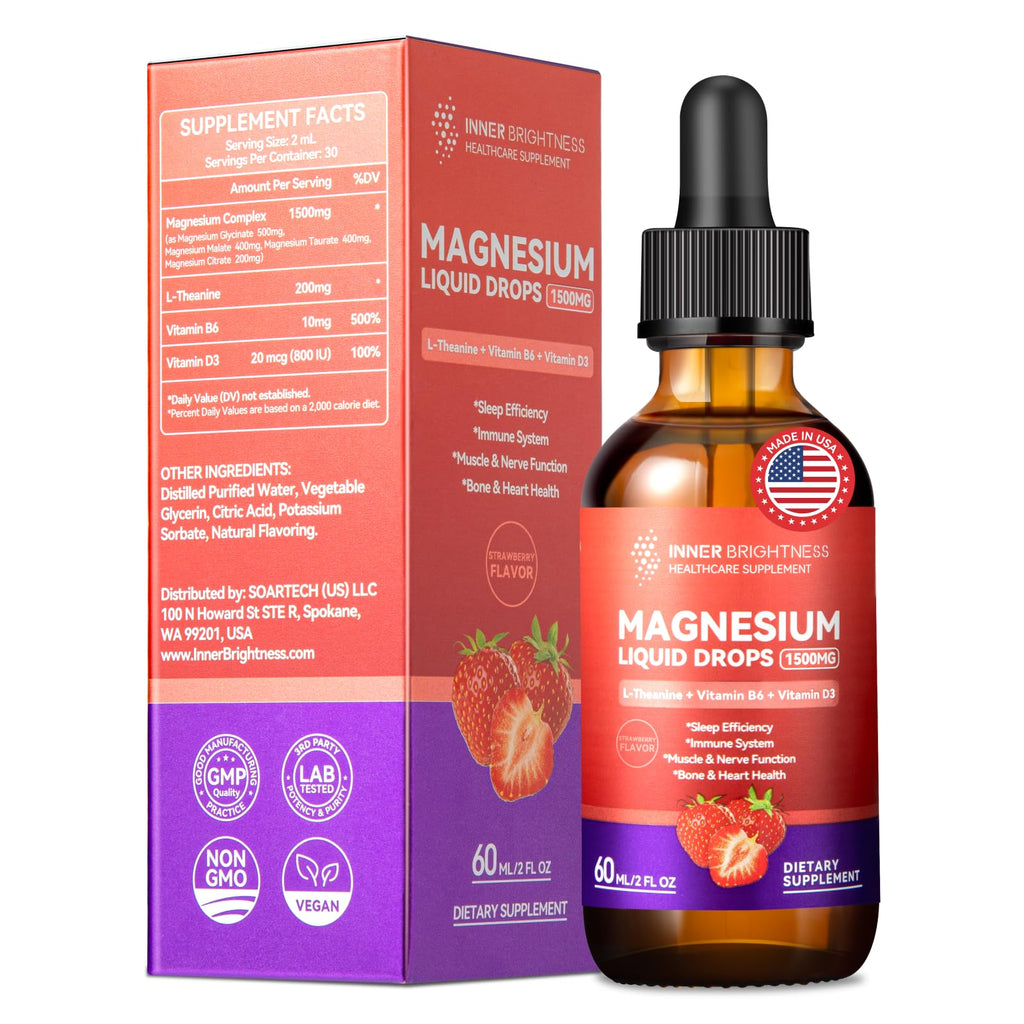 magnesium glycinate liquid drops for relaxation