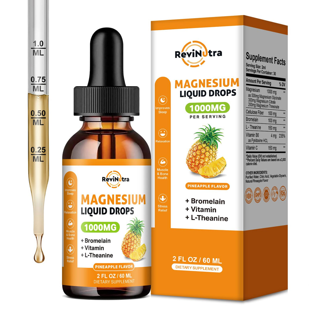 magnesium glycinate liquid drops for sleep