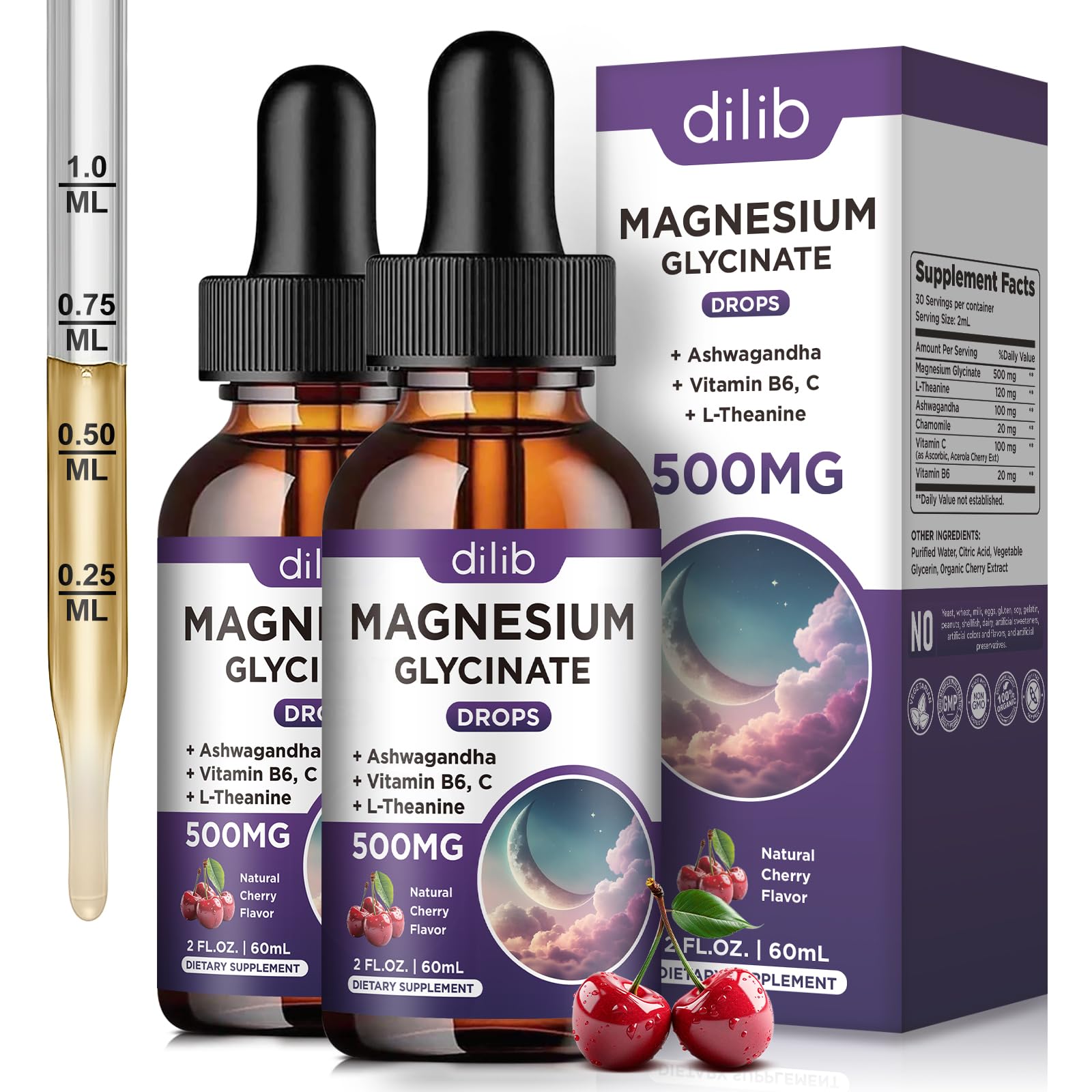magnesium glycinate liquid drops
