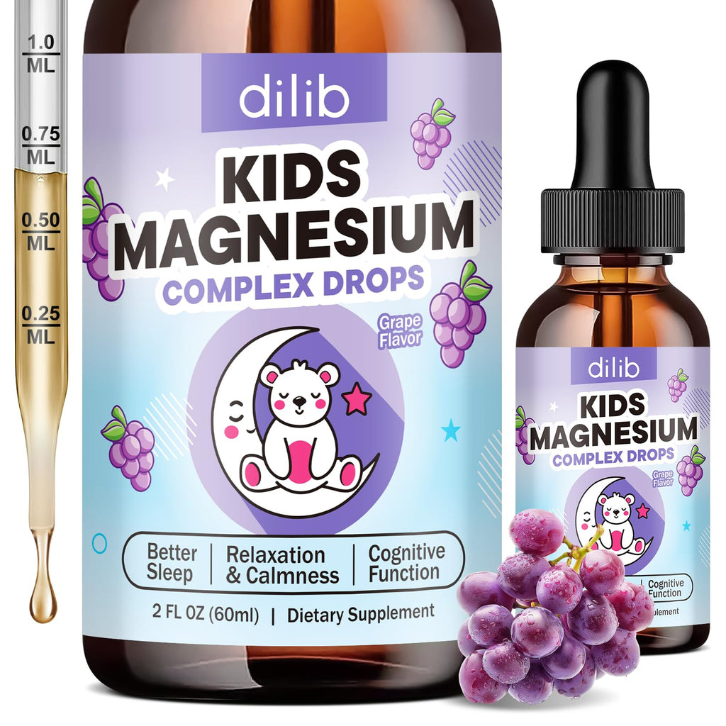 Magnesium glycinate liquid for kids