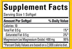 Magnesium glycinate liquid softgels benefits