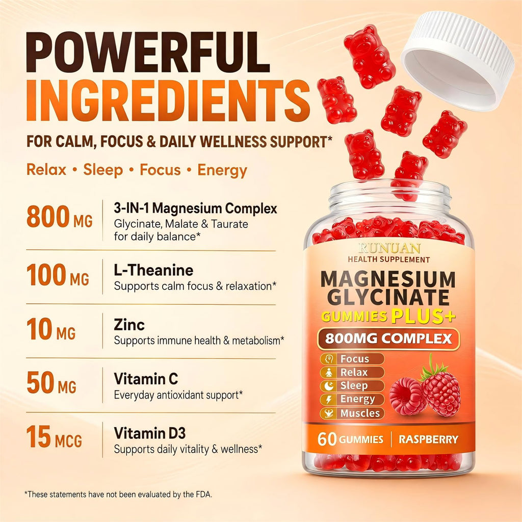 Magnesium glycinate malate for better sleep