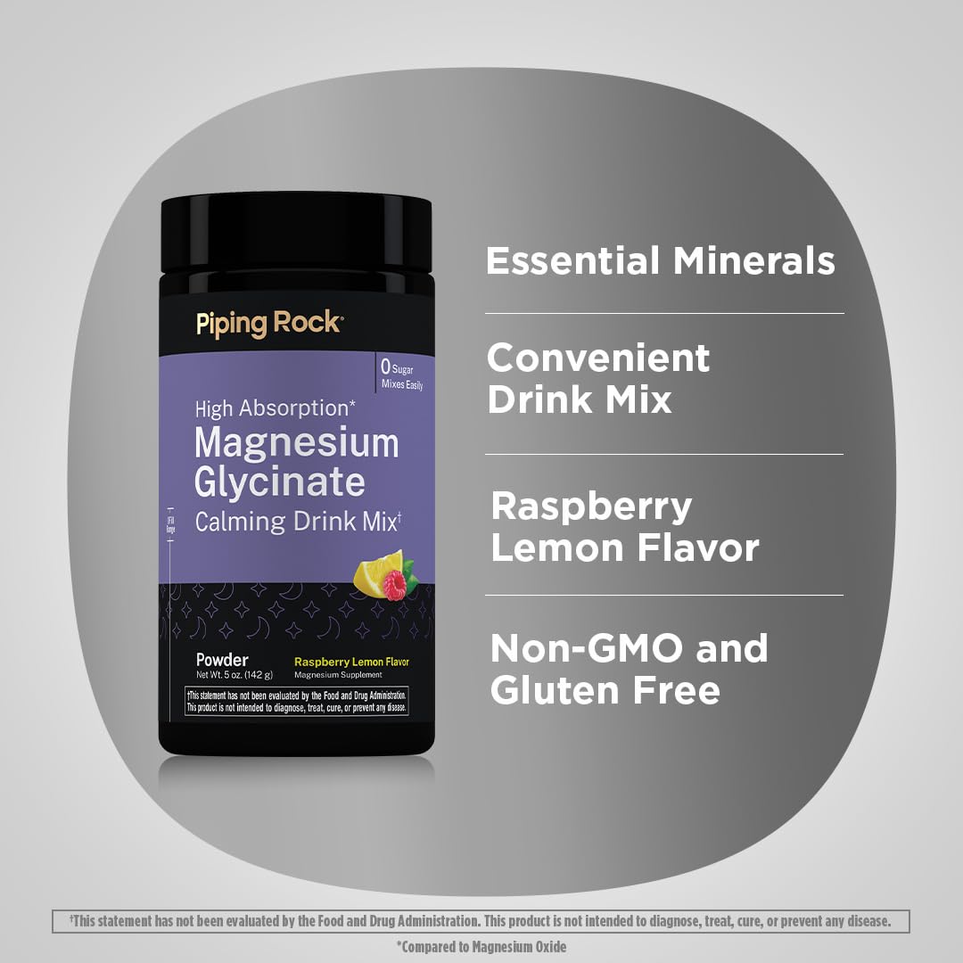 Magnesium glycinate powder for better sleep