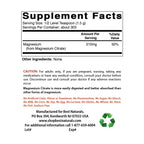 Magnesium glycinate powder for muscle relaxation