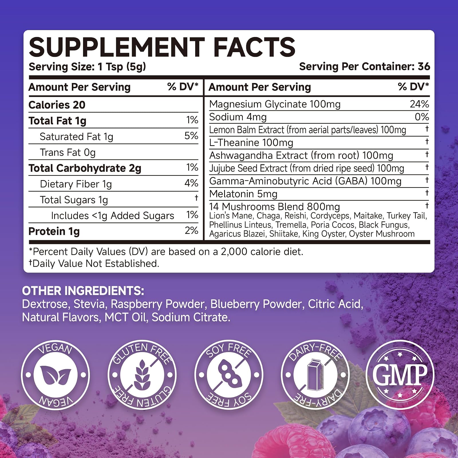 magnesium glycinate powder for stress relief