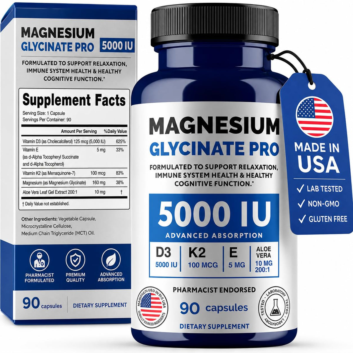 Magnesium Glycinate Pro for relaxation