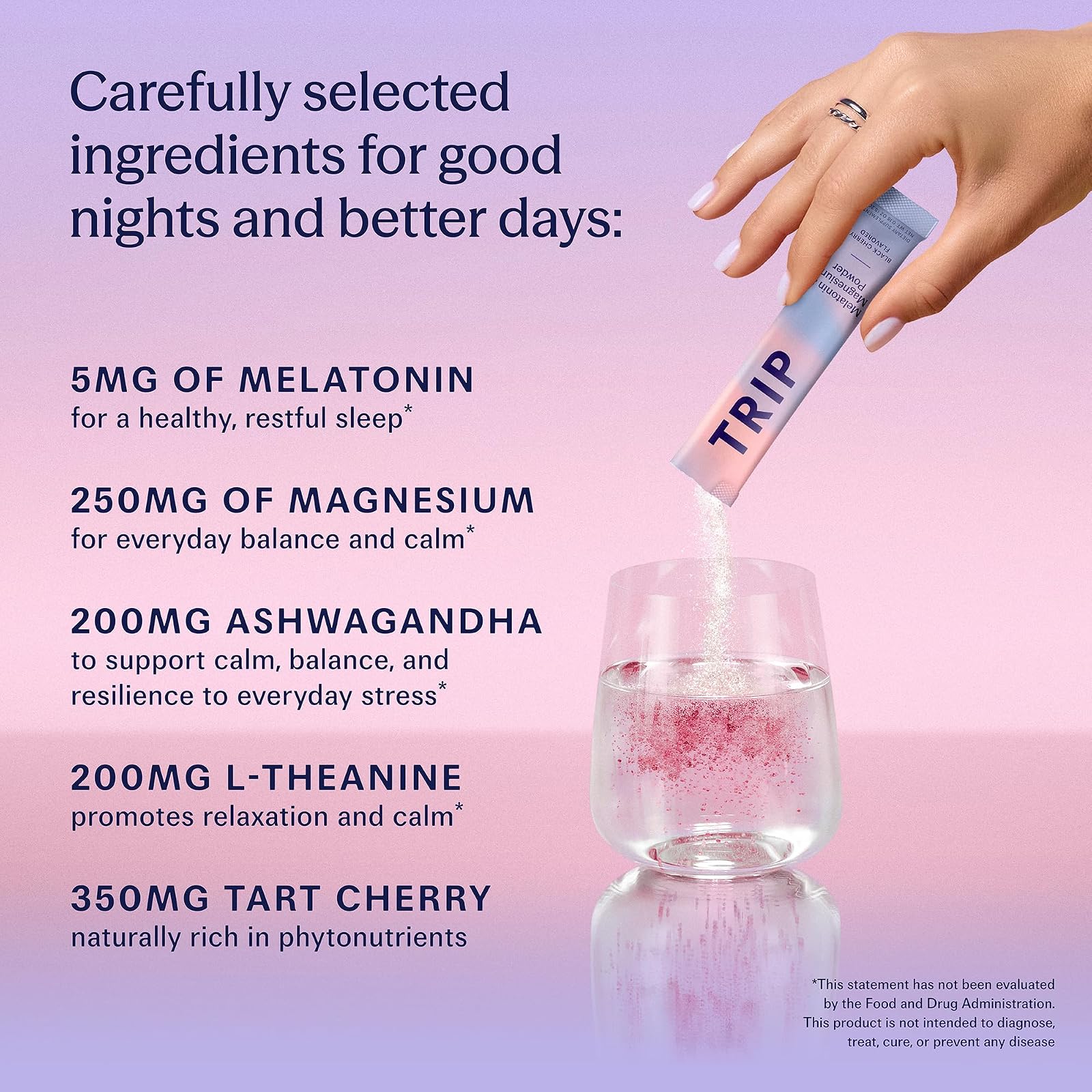Magnesium glycinate relaxation formula