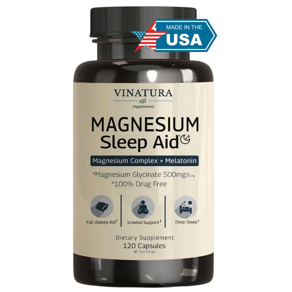 magnesium glycinate sleep aid capsules