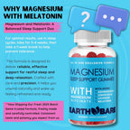 Magnesium glycinate sleep support gummies