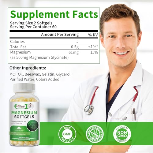 magnesium glycinate softgels 500mg