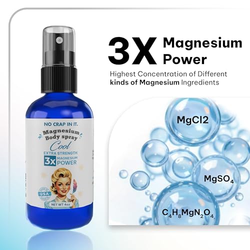 magnesium glycinate spray for better sleep