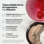 Magnesium glycinate sticks for muscle recovery