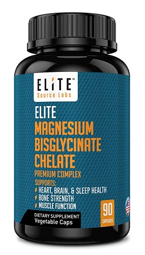 Magnesium glycinate supplement for better sleep