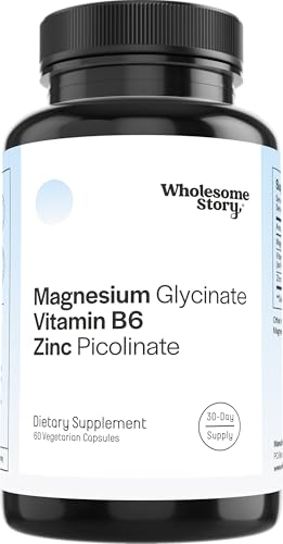Magnesium glycinate supplement for hormone balance