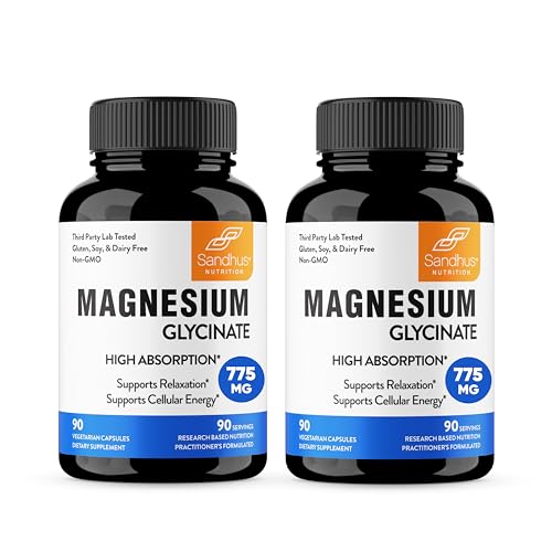 Magnesium glycinate supplement for muscle health