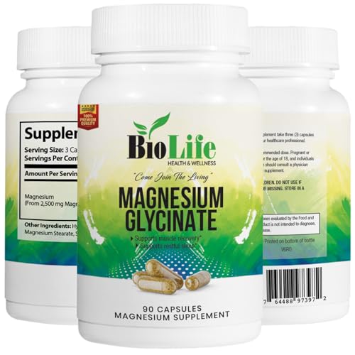 magnesium glycinate supplement for overall health