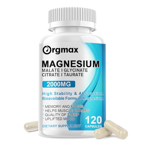 Magnesium glycinate supplement for relaxation