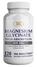 Magnesium glycinate supplement for relaxation