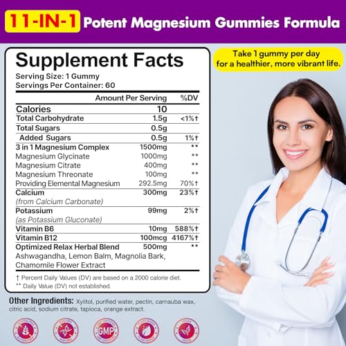 magnesium glycinate supplement for stress relief