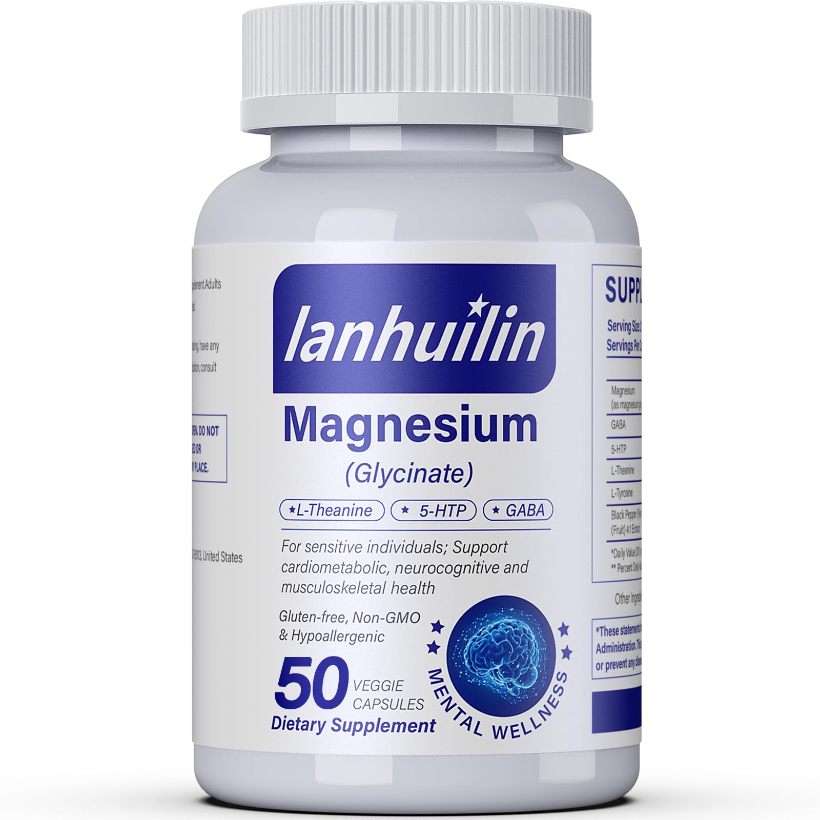 magnesium glycinate supplement for stress relief