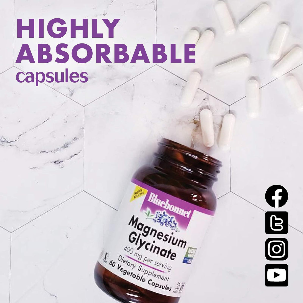 Magnesium glycinate supports better sleep