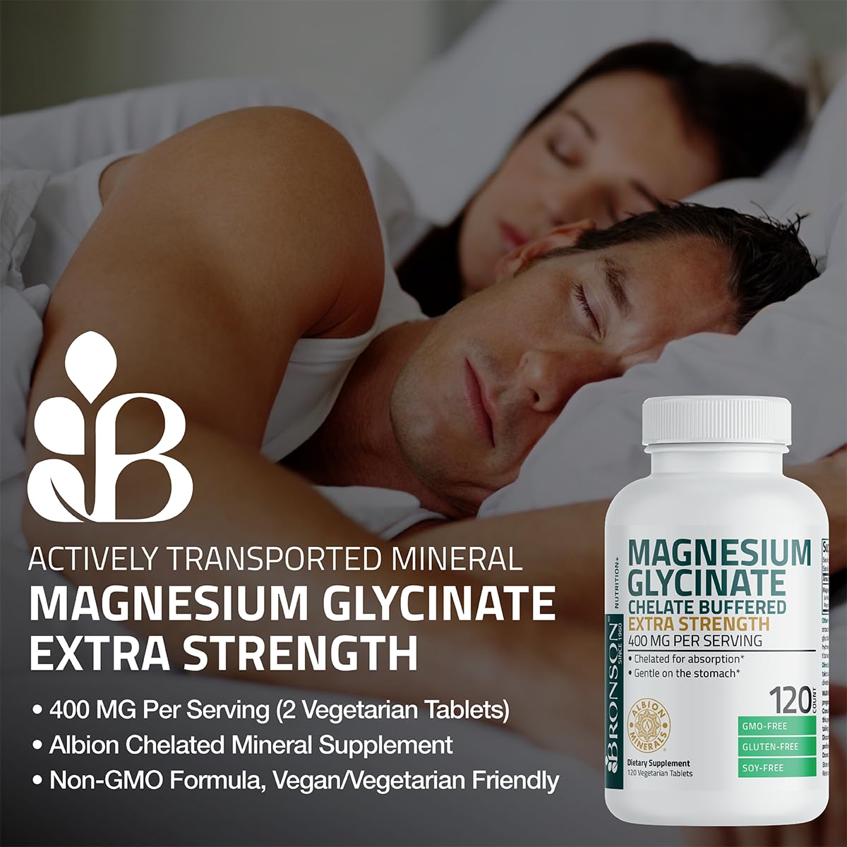 Magnesium glycinate supports better sleep