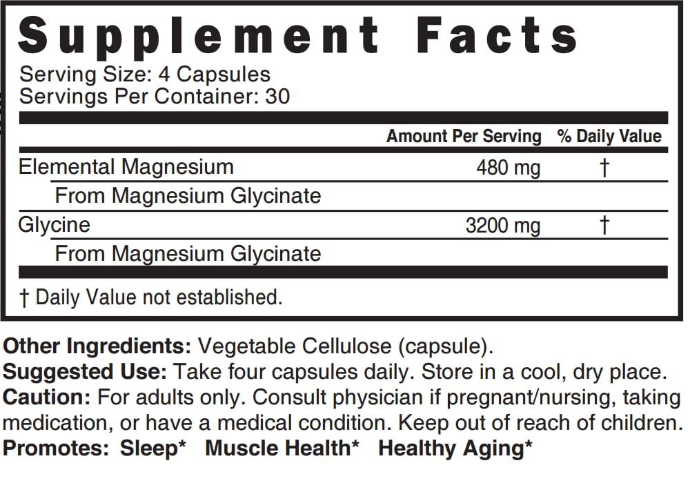 magnesium glycinate supports better sleep