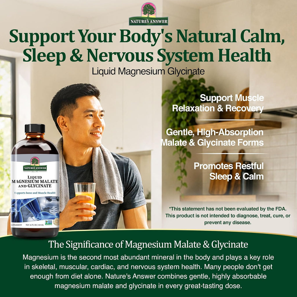 Magnesium glycinate supports energy levels