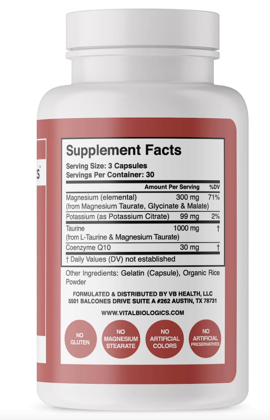 Magnesium glycinate supports heart rhythm