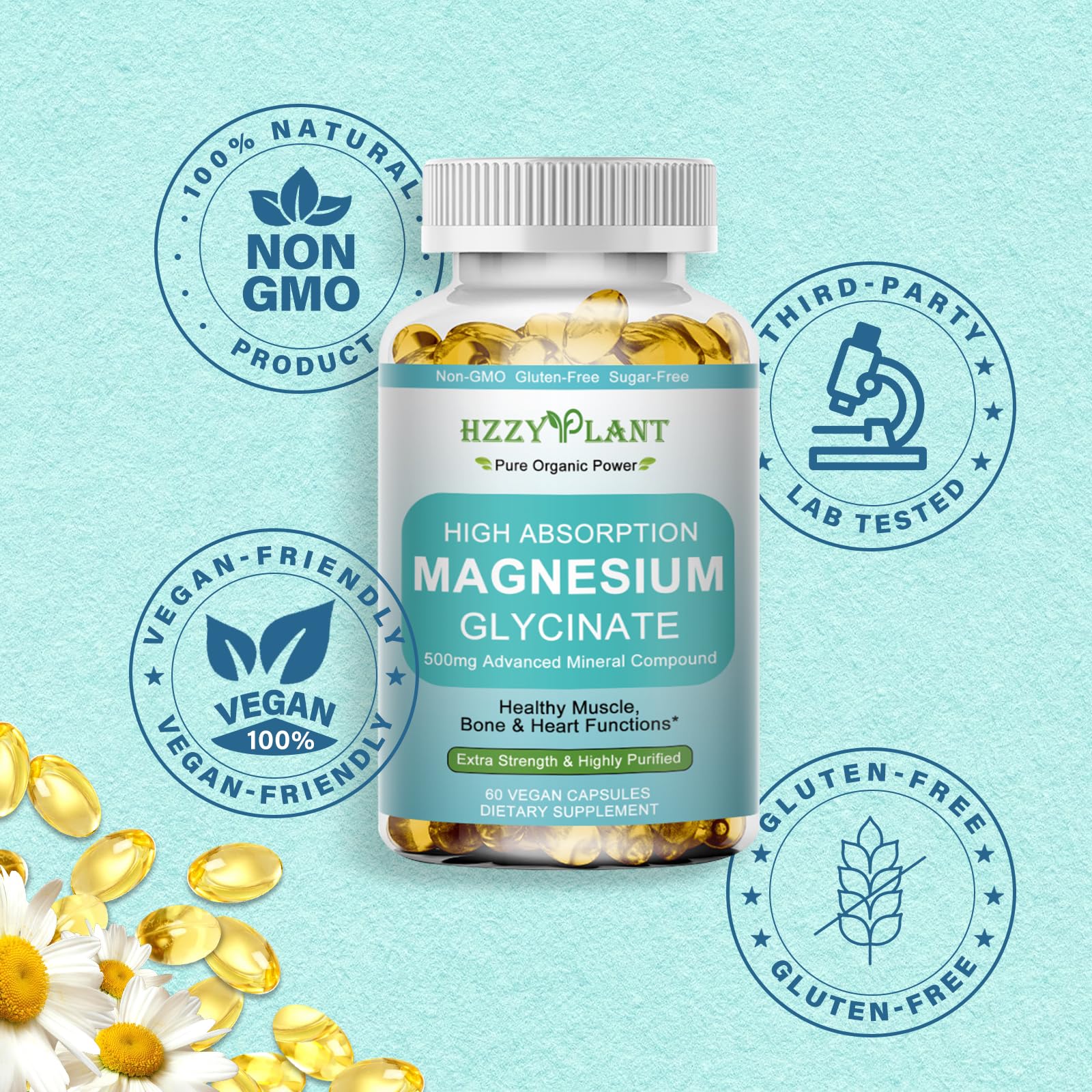 magnesium glycinate supports overall wellness