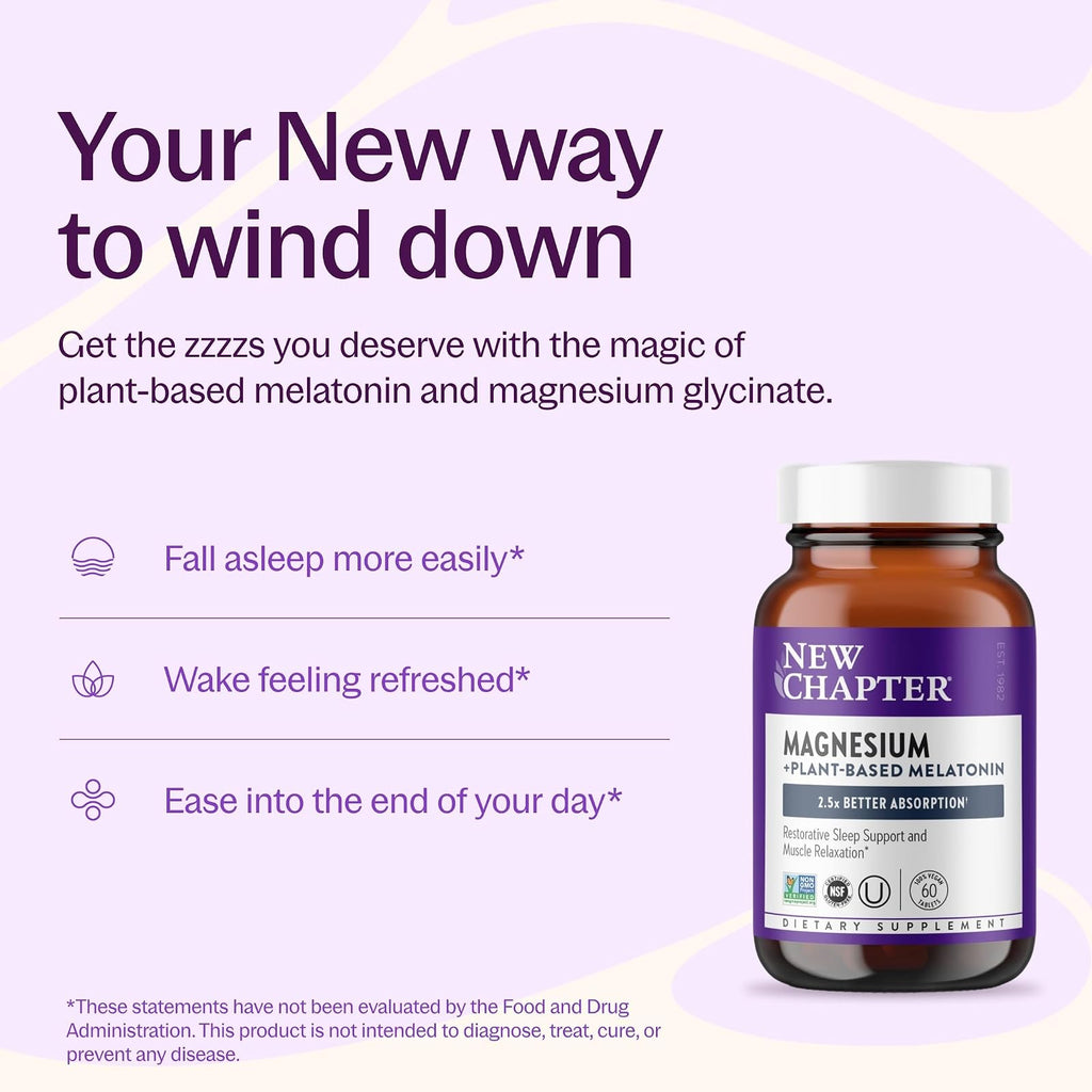 Magnesium glycinate tablets for relaxation