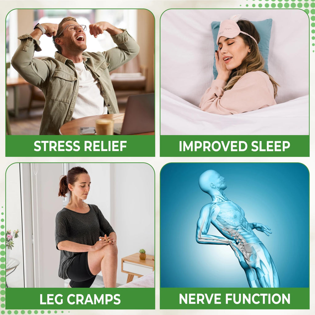 Magnesium glycinate tablets for stress relief