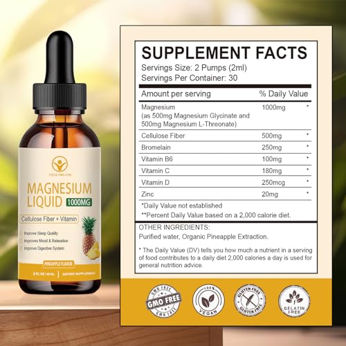 magnesium glycinate with added fiber