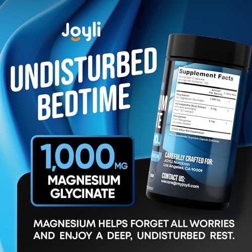 Magnesium glycinate with ashwagandha benefits