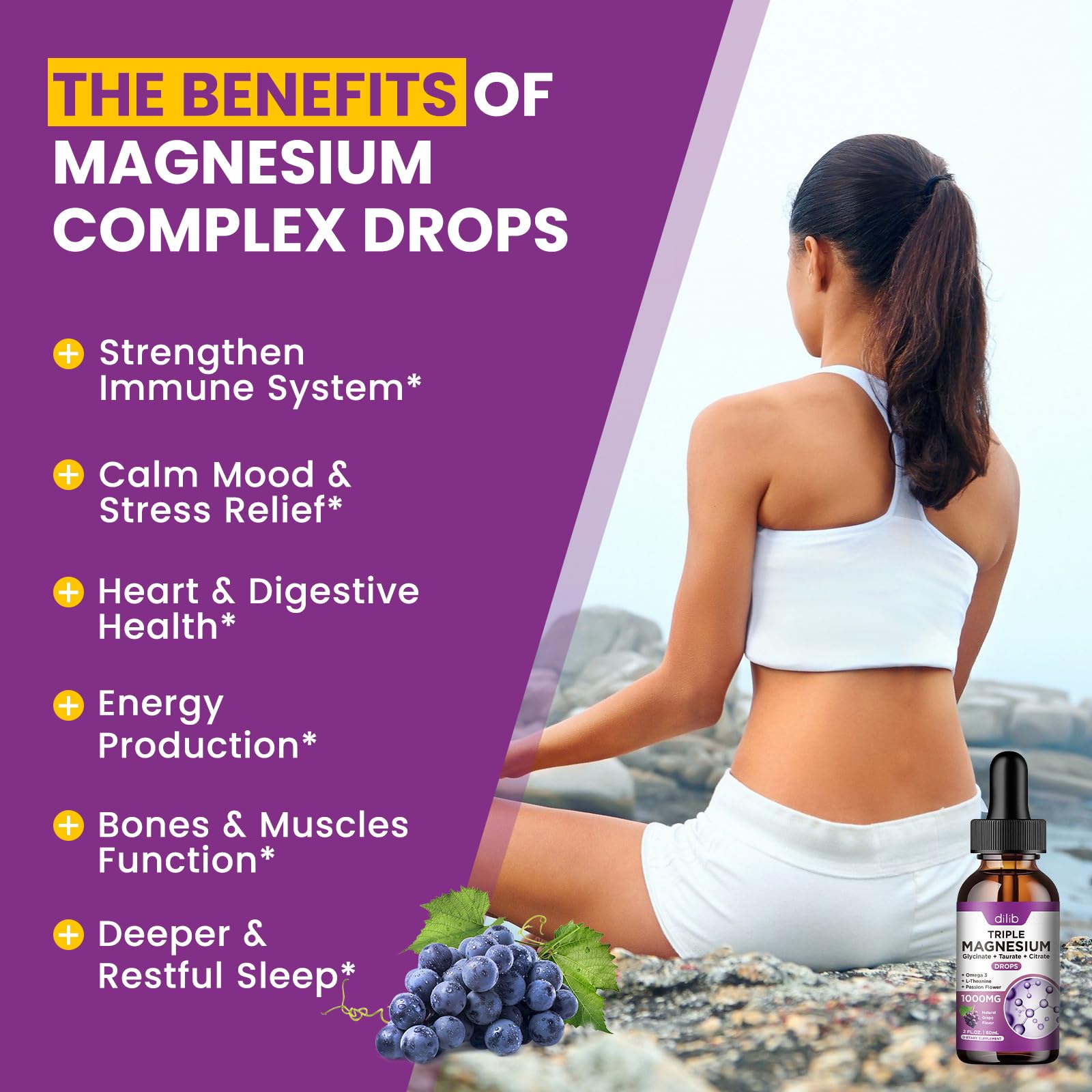magnesium glycinate with taurinate benefits