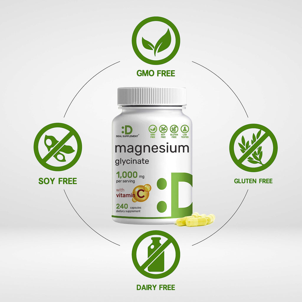 magnesium glycinate with vitamin C benefits