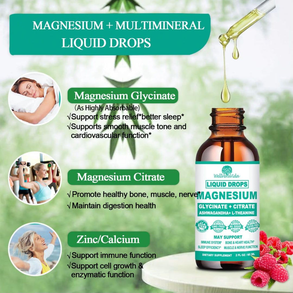 magnesium glycinate with vitamin D3 benefits