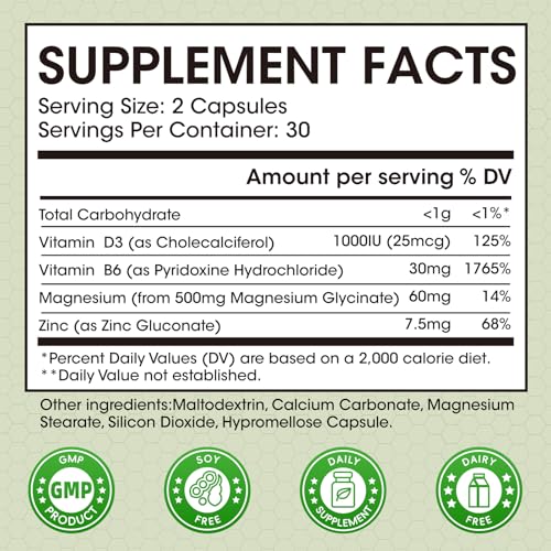 magnesium glycinate with zinc and vitamin D3