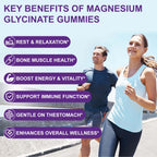 Magnesium gummies for better sleep support