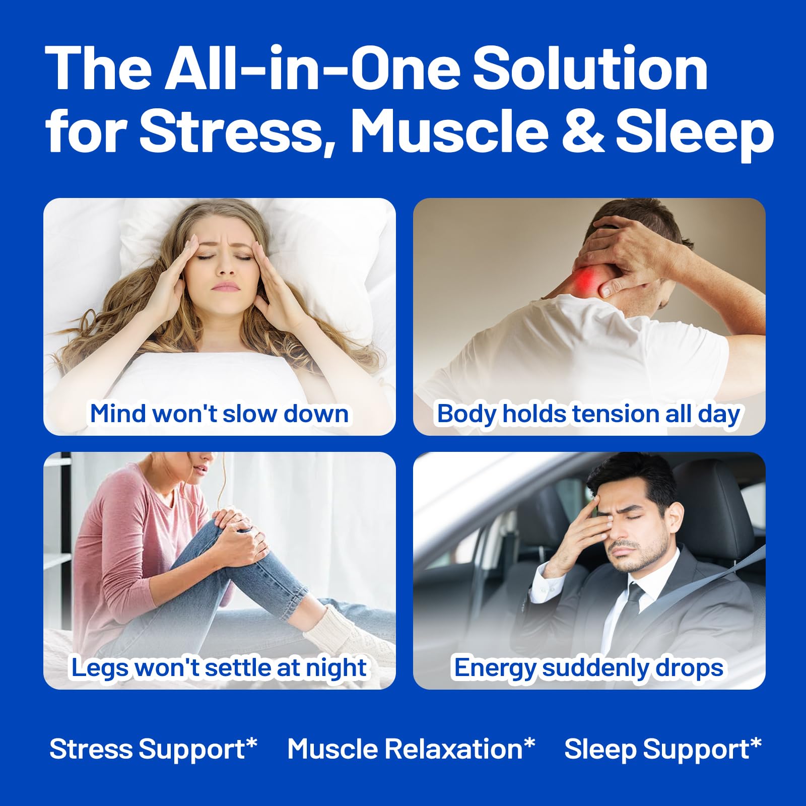 Magnesium gummies for better sleep support