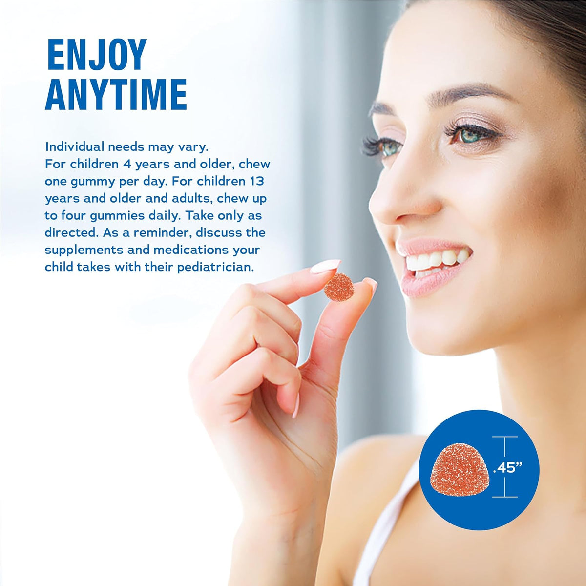 Magnesium gummies for better sleep support