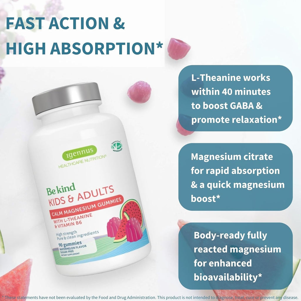 Magnesium gummies for better sleep