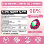 Magnesium gummies for better sleep